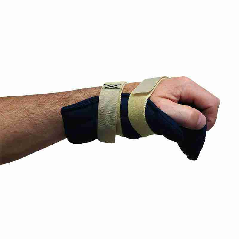 Hand Splint & Padded Cover - With mouldable plastic insert