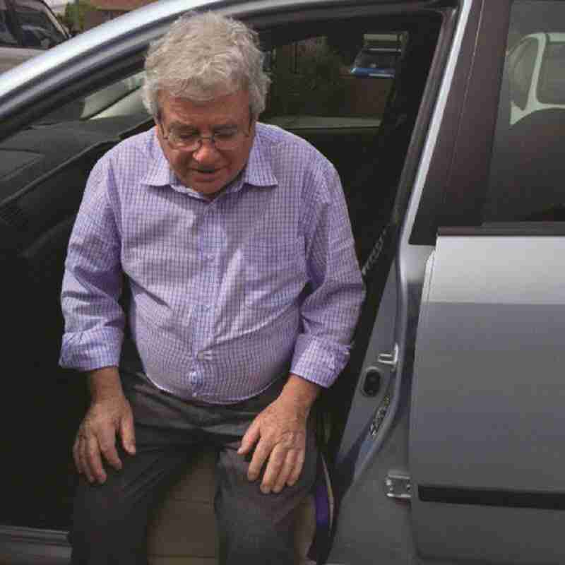 Car Seat Slide Pads - To assist frail people getting in and out of cars